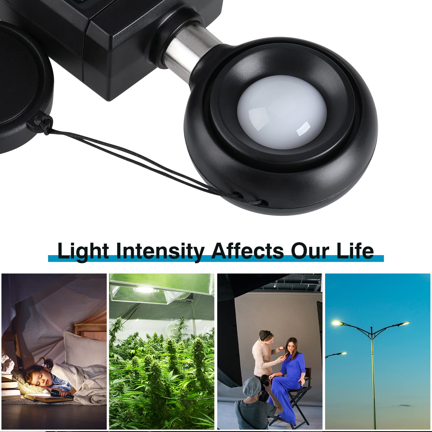 Snapklik.com : Light Meter, Handheld Lux Meter For Ambient Light ...