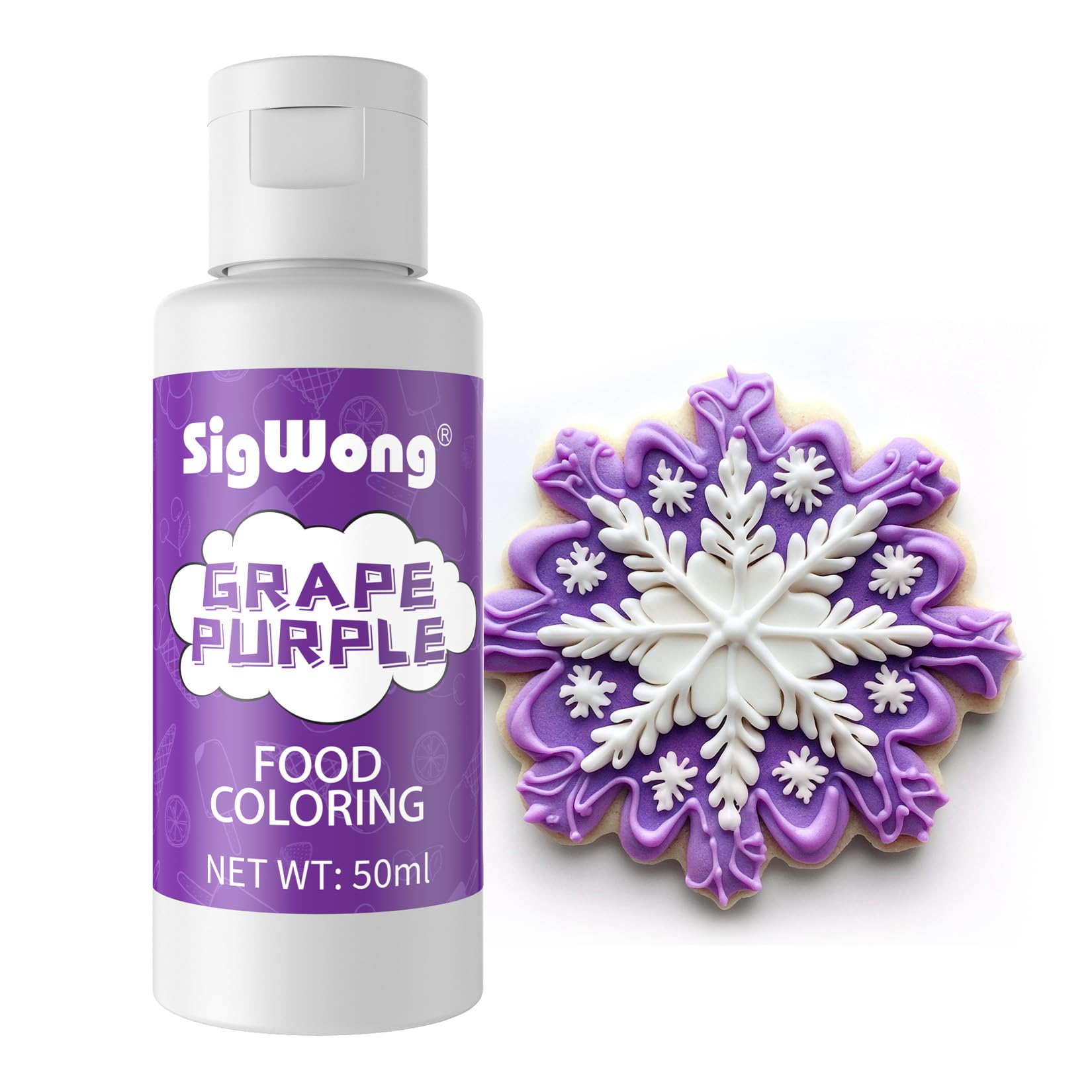 Food Colouring - 50ml Concentrated Liquid Food Colouring Set - Neon ...