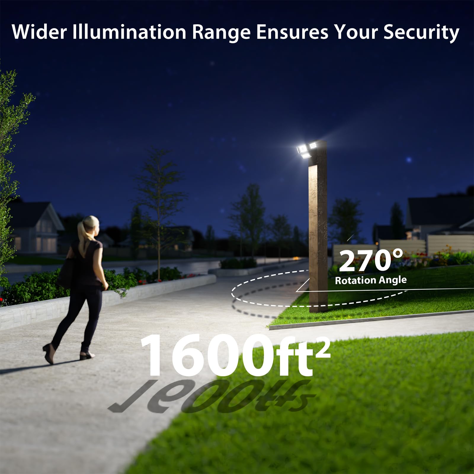Snapklik.com : iMaihom Solar Outdoor Lights 6500K, 224 LED Light Solar ...