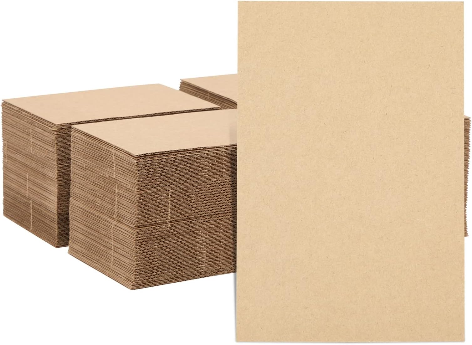 Amazon.com: 200 Pack Corrugated Cardboard Divider Sheets, 4x6 Flat ...