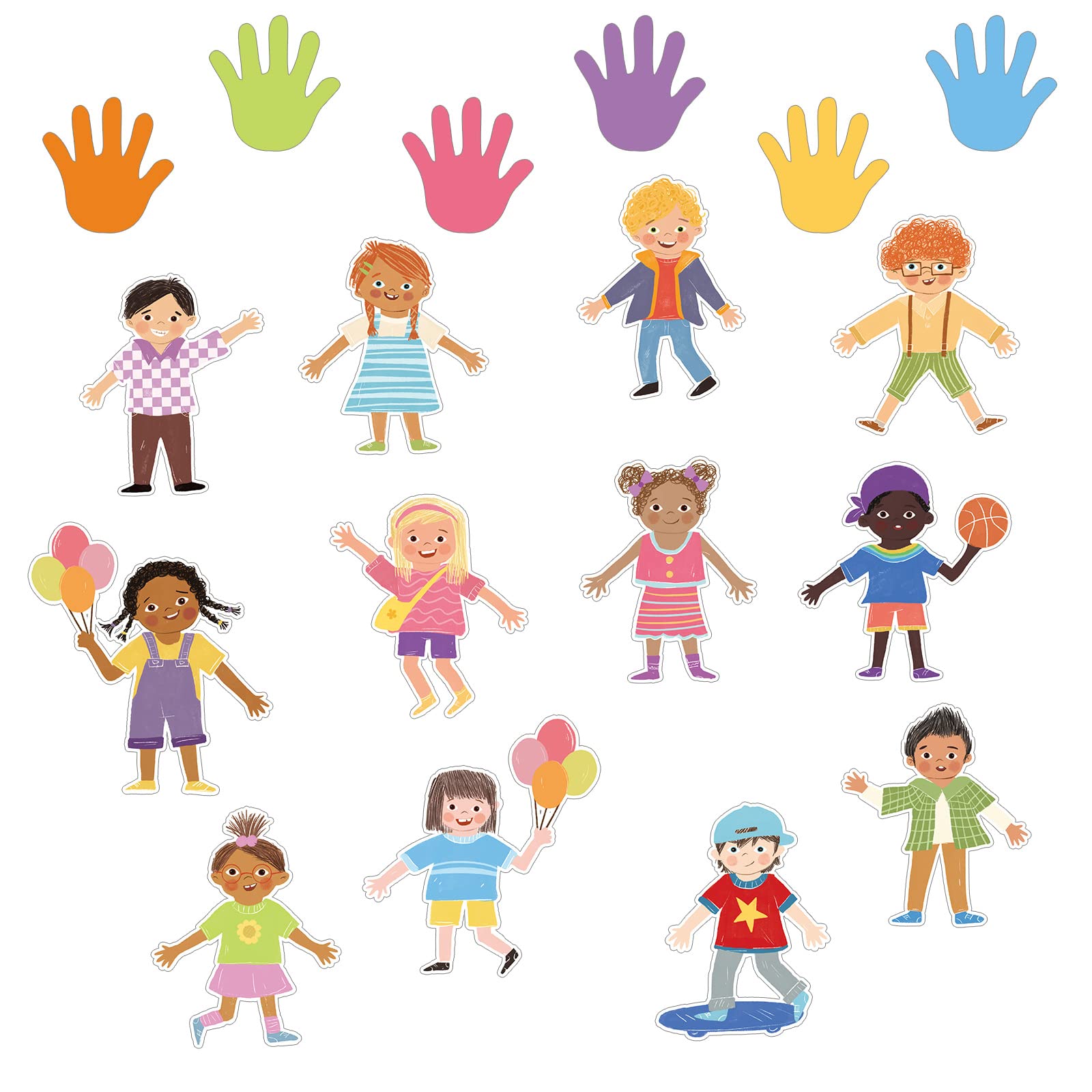 Buy 108 Pieces All are Welcome Diversity Bulletin Board Decoration Set ...