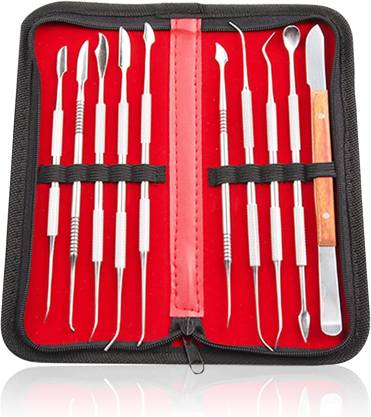 Magicfly 45pcs Outil de Poterie Sculpture Argile Burin Modelage pour ...