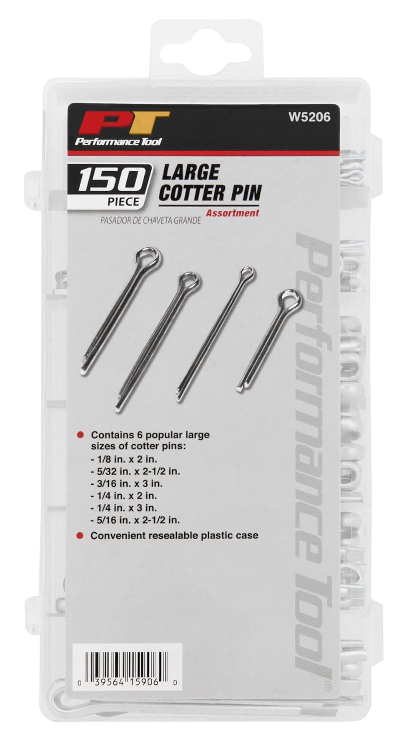 150 Piece Cotter Pin Hardware Kit : Amazon.in: Industrial & Scientific
