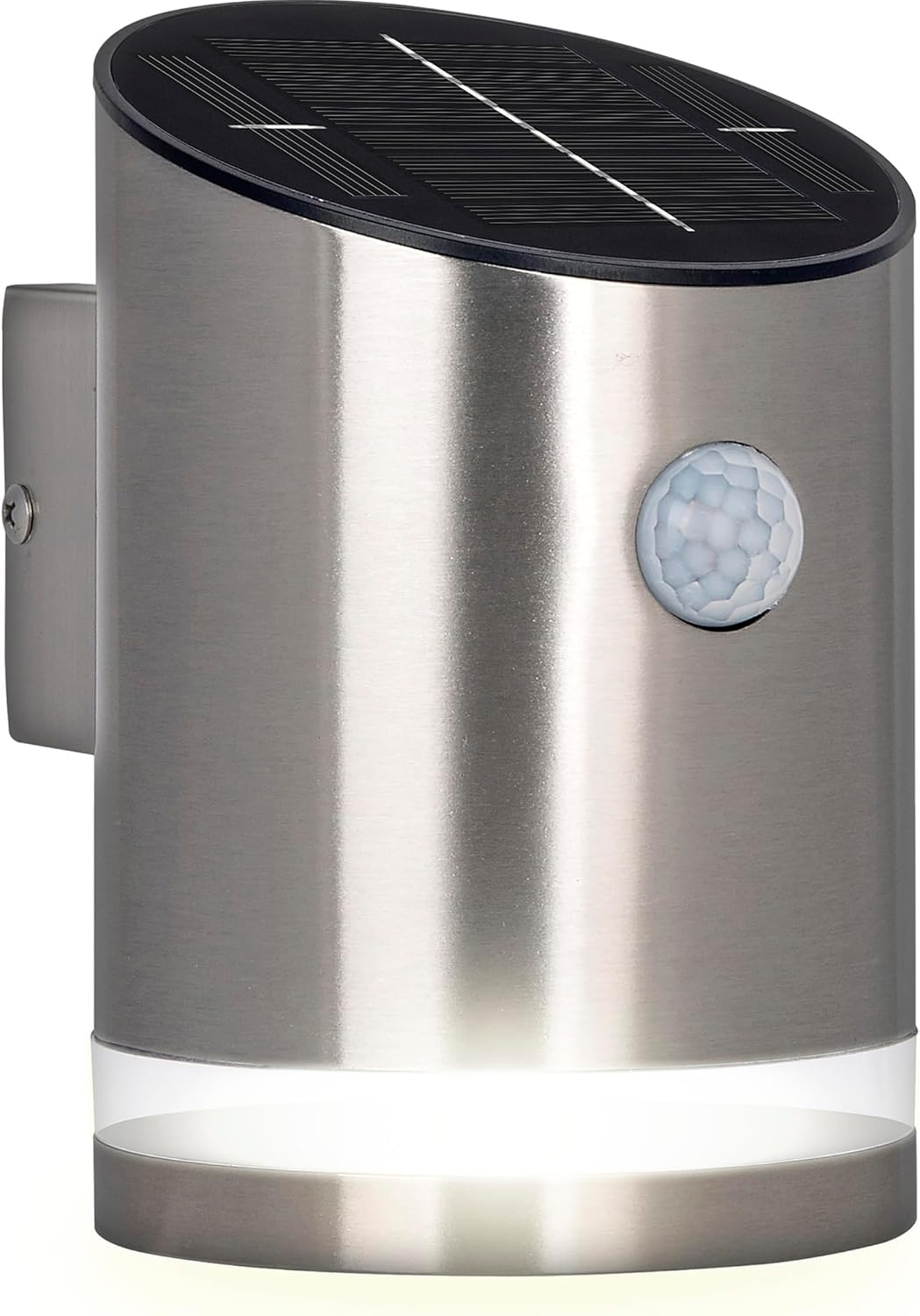 Luceco Solar LED Outdoor Wall Light with PIR Motion Sensor, Security ...