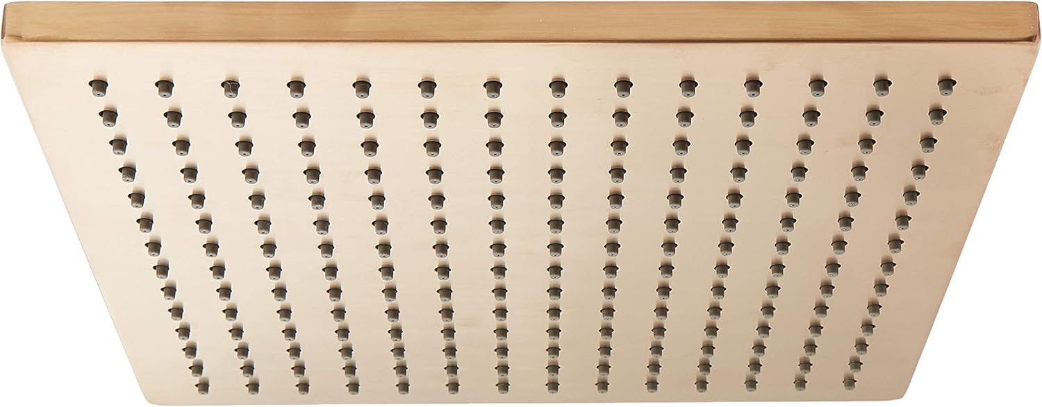 DELTA 52159-CZ25 Single-Setting Metal Raincan Shower Head, 2.5 GPM ...