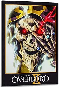 Overlord Anime Posters Custom Poster Posters For Room Aesthetic 24x36 ...