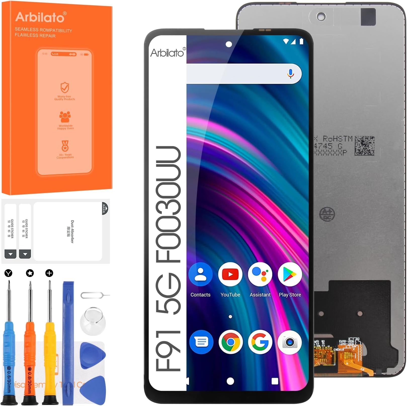 Amazon.com: for TCL 30 XL Screen Replacement for TCL 30 XL 6.82" T671G ...