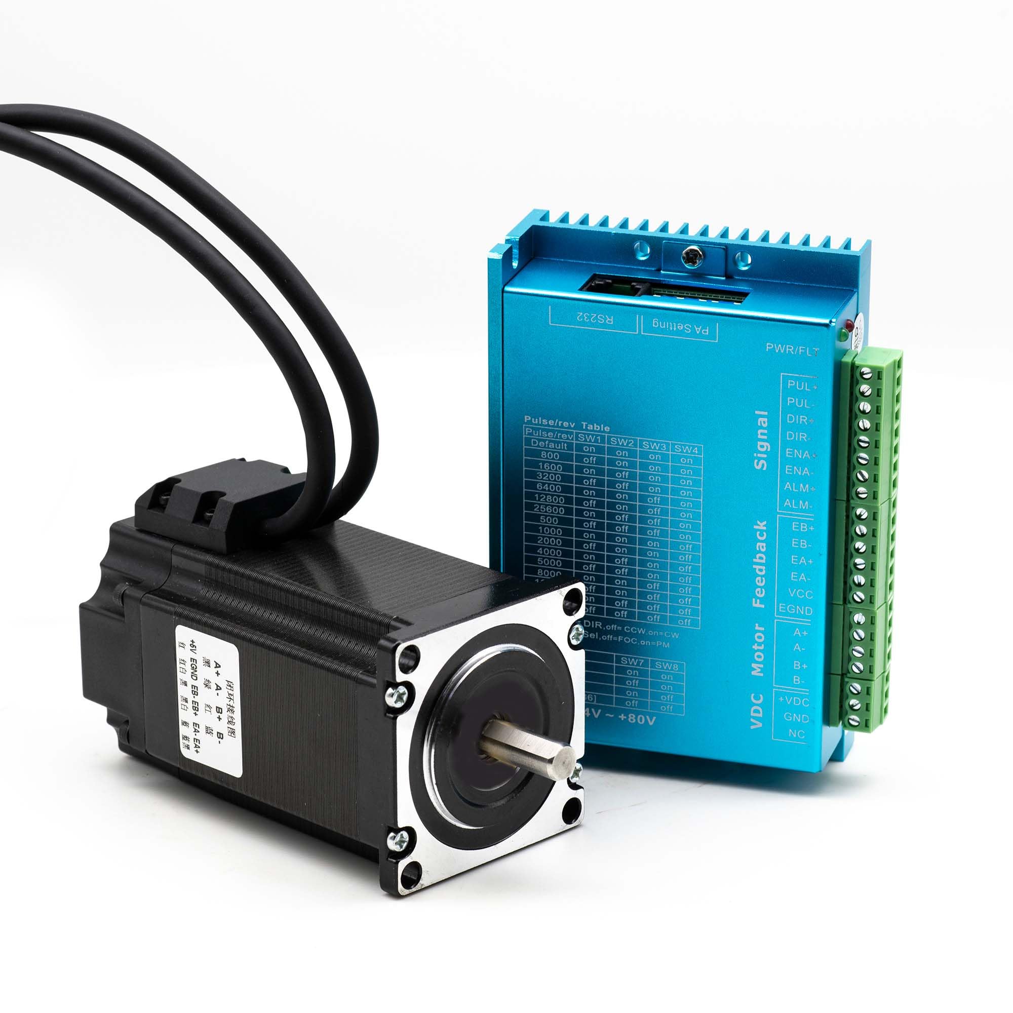 Snapklik.com : TOSEASTARS Closed Loop Stepper Motor Kit Nema 23 57mm ...