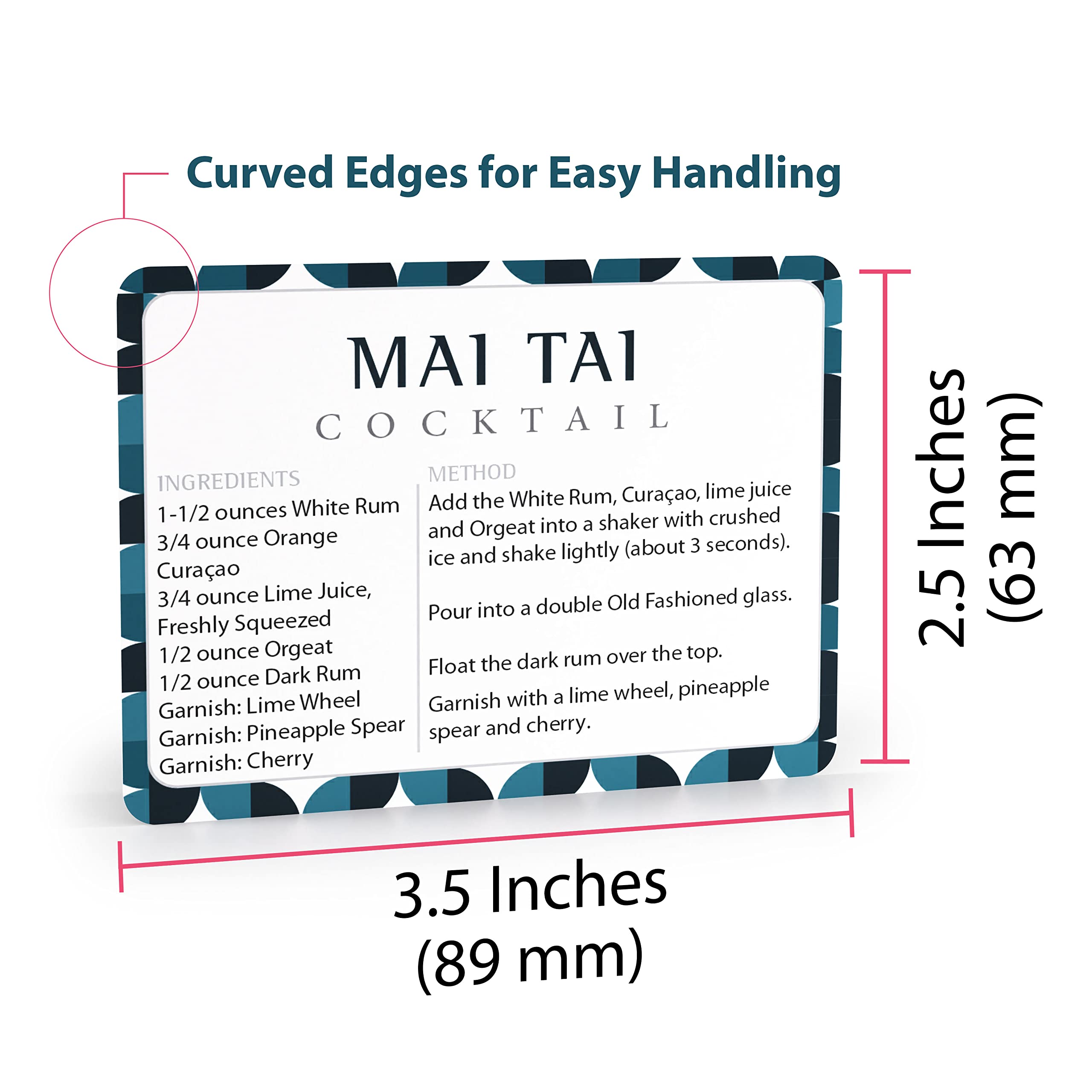 Snapklik.com : 52 Cocktail & Mixed Drink Recipes Flash Cards Simple ...