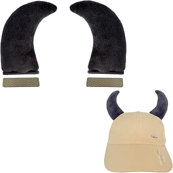 Amazon.com: Diycoming 1 Pair Magnetic Devil Horns for Caps,Removable ...