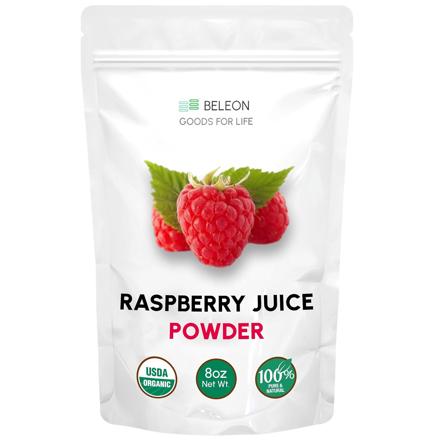 Amazon.com : Organic Raspberry Powder, Pure All Natural Raspberry ...
