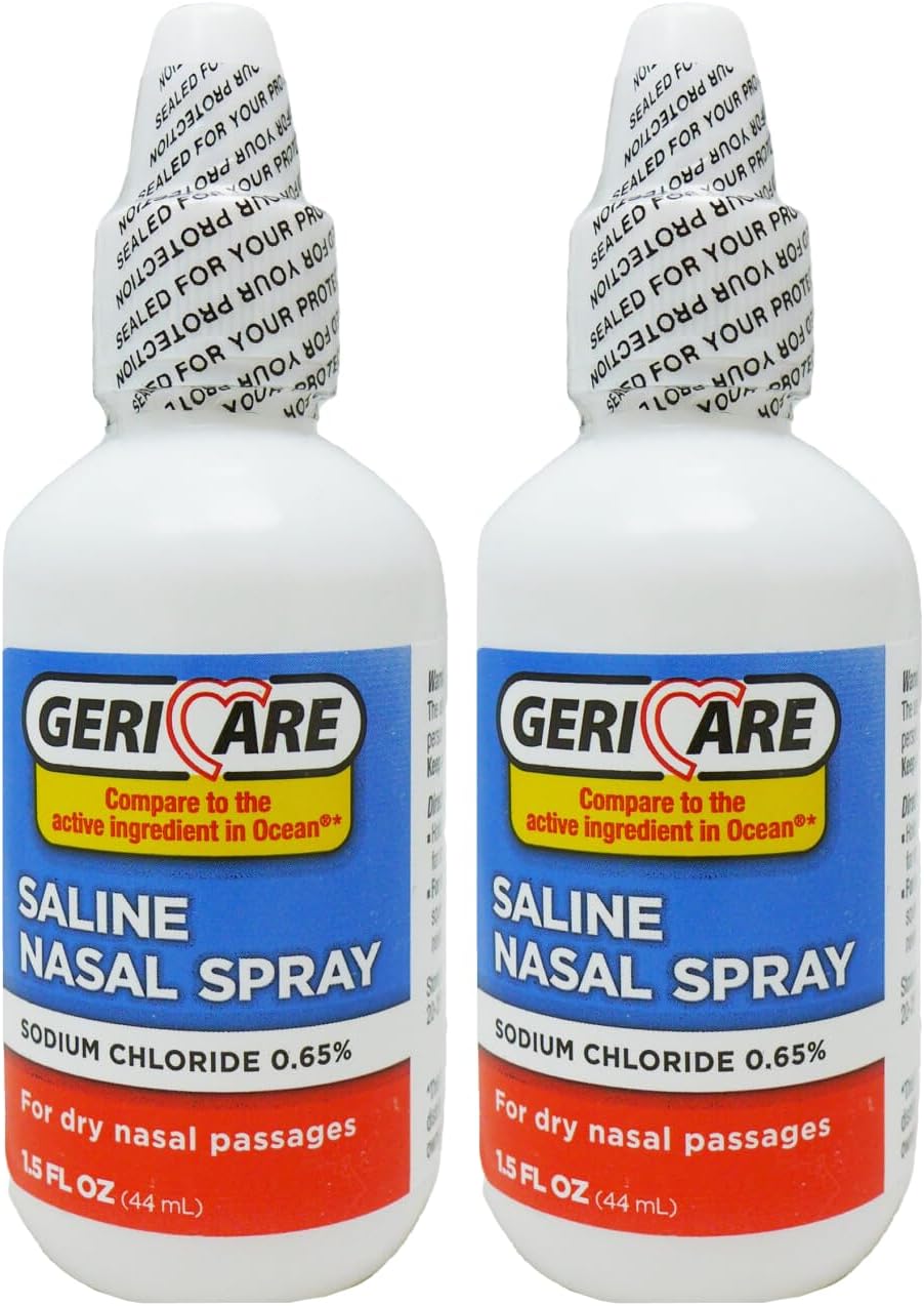 Amazon.com: otomar Adults Pocket Travel Size Nasal Saline Spray, Unique ...