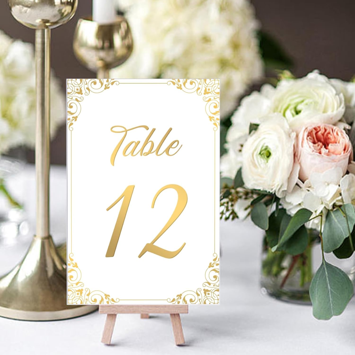 Number Cards For Wedding Reception Wedding Table Number Cotton Bird