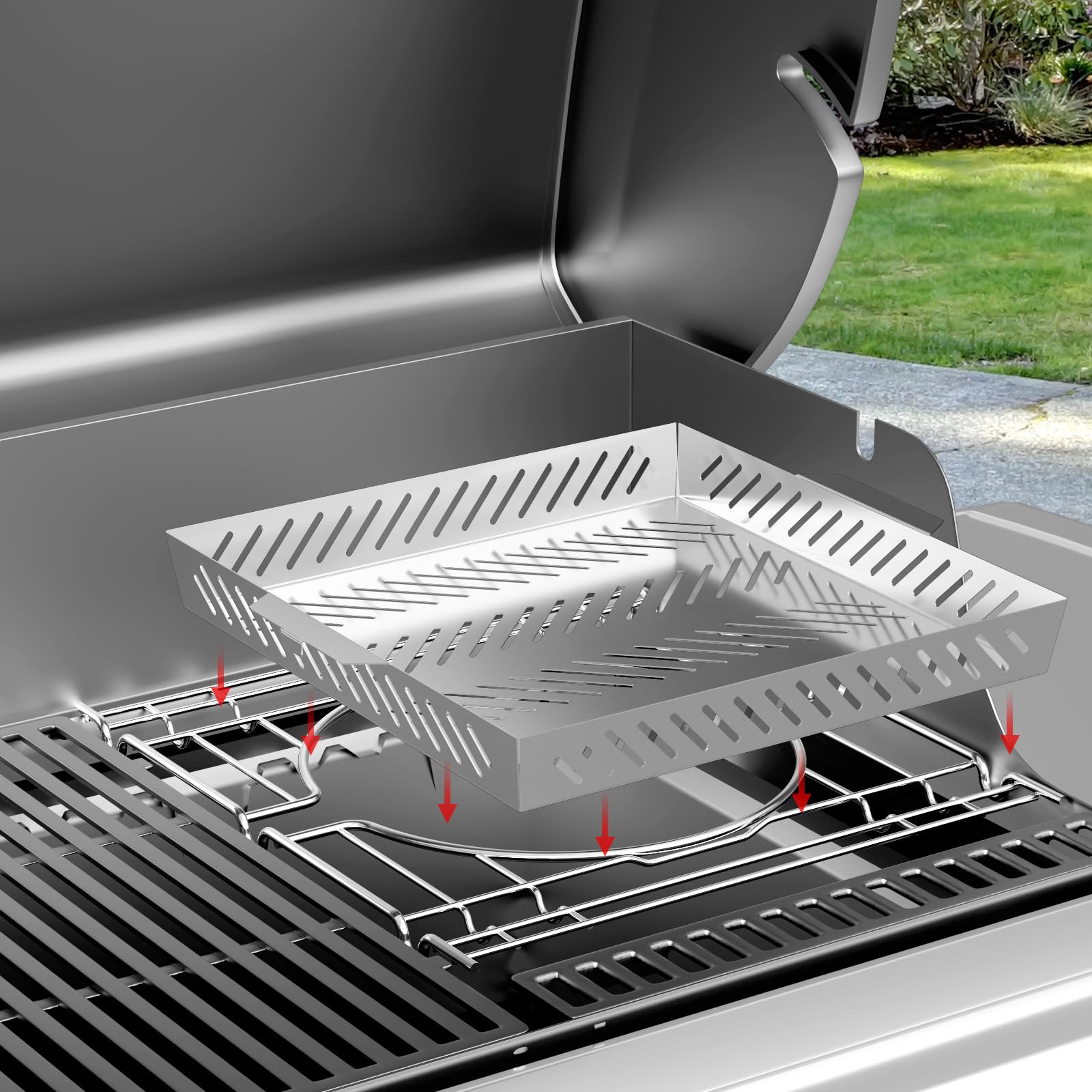 Snapklik.com : 7673 Crafted Roasting Basket For Weber Genesis 2022 ...