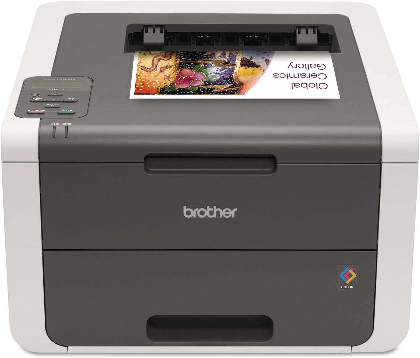 Amazon.com: Brother Printer HL3140CW Digital Color Printer with ...