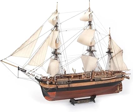 Amazon.com: OcCre HMS Erebus 1:75 Scale Wood and Metal Ship Model ...