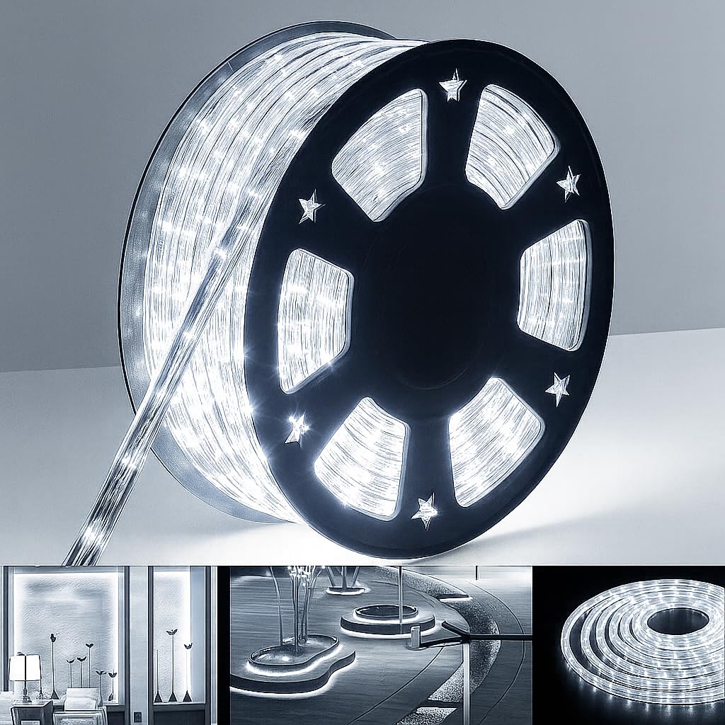 Buy Gesto 40 Meter Rope LED Strip Lights | 120 LED/Mtr Waterproof ...