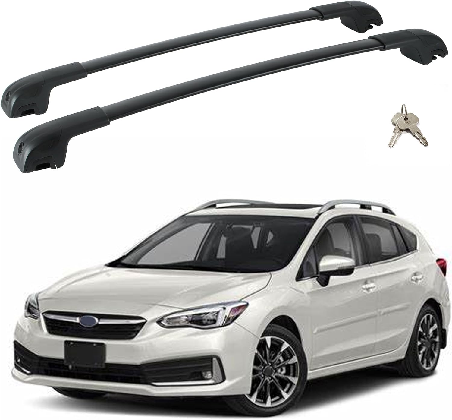 Amazon.com: FLYCLE Roof Rack Cross Bars Replacement for Subaru 2018 ...