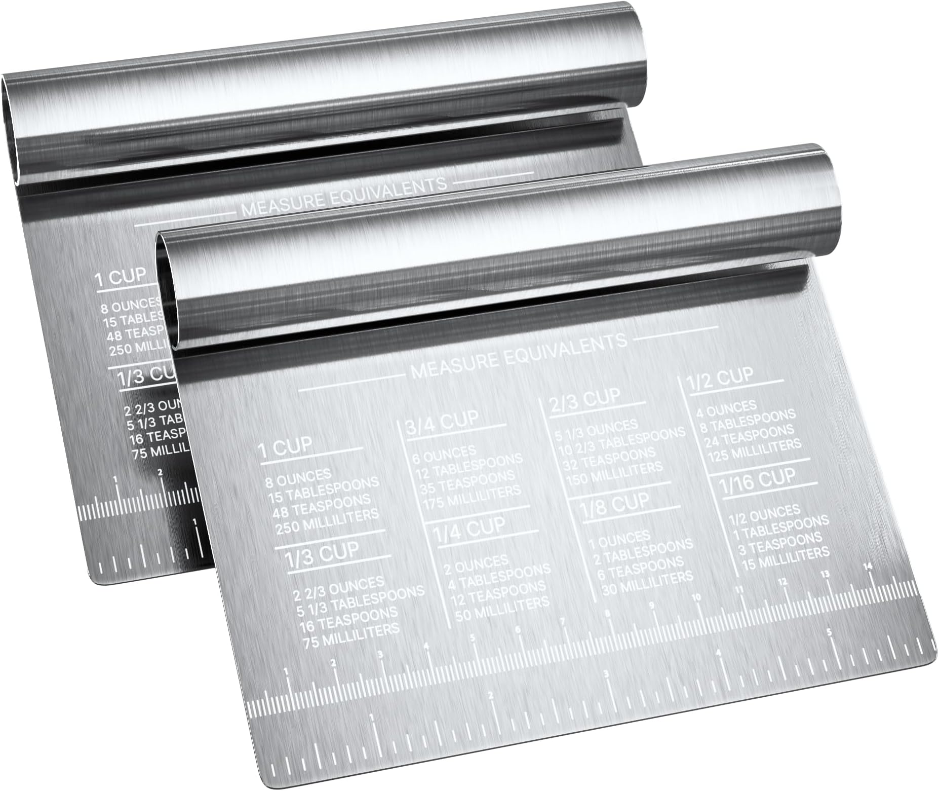 Amazon.com: Stainless- Steel Chopper/Scraper 6 Inch Kitchen Helper ...