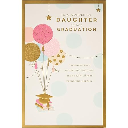 UK Greetings Daughter Graduation Card - Congratulations Card - Well ...