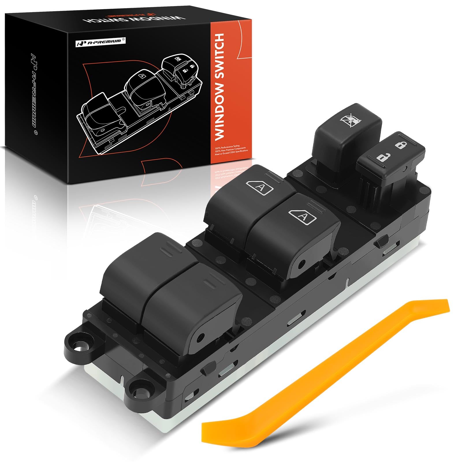 Window Master Switch 25401-ZL10A Master Power Window Switch Fits Nissan ...