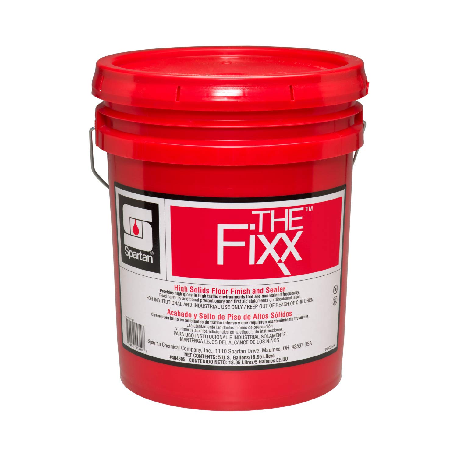 Amazon.com: Spartan Fixx Floor Finish - 5 Gal : Industrial & Scientific