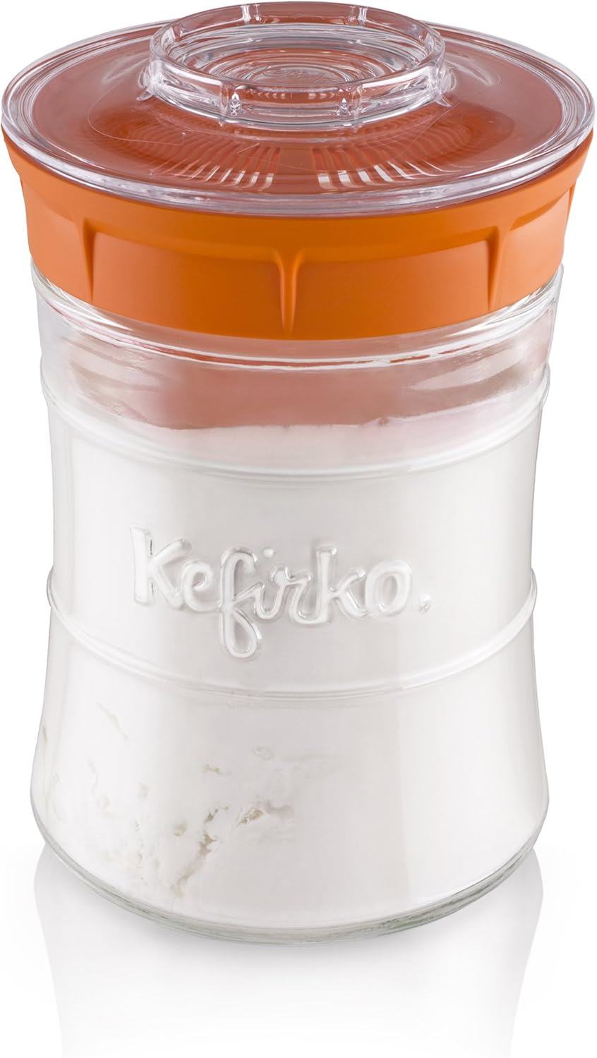 KEFIRKO – Kefir Fermenter Kit – Easily Brew your own Milk Kefir and ...