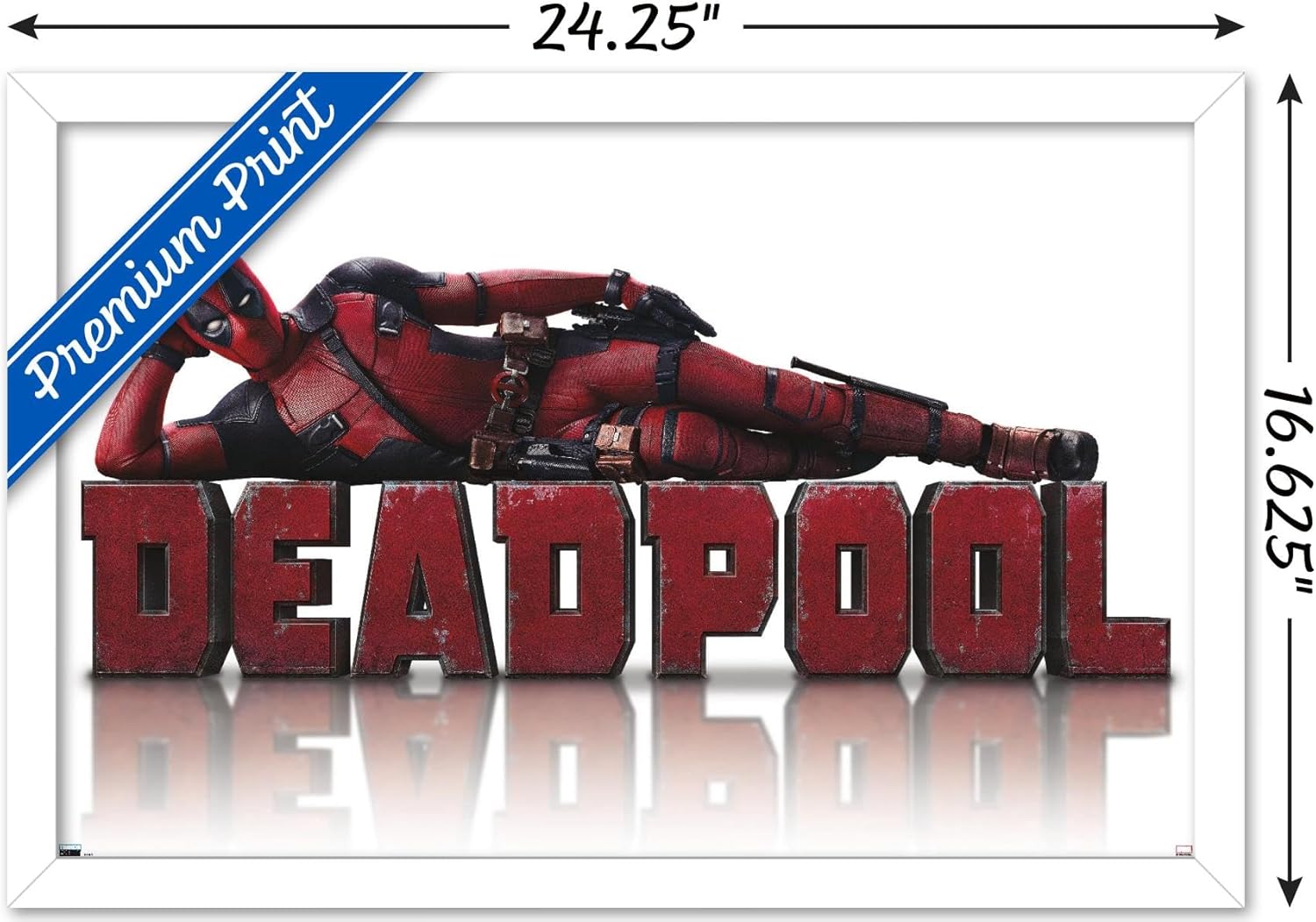 Trends International Marvel Deadpool Legacy – Póster de pared acostado ...