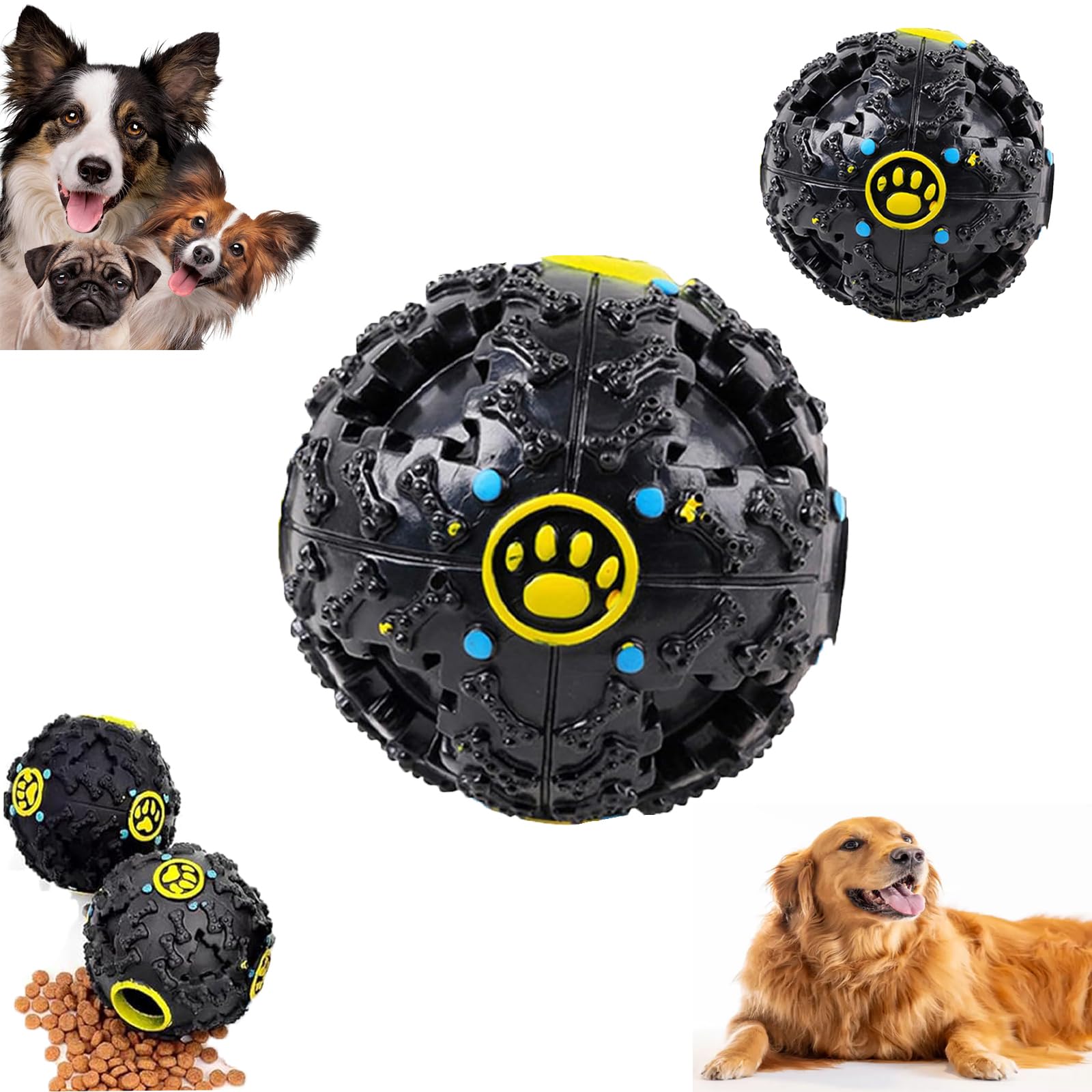 Pet Supplies : Pawcia Giggle Ball,Pawcia Giggle Sound Dog Ball,Giggle ...