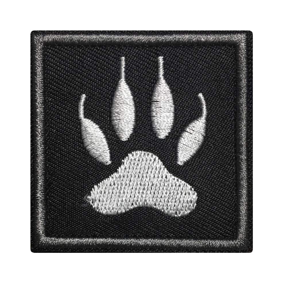 Wolf Paw Print Design