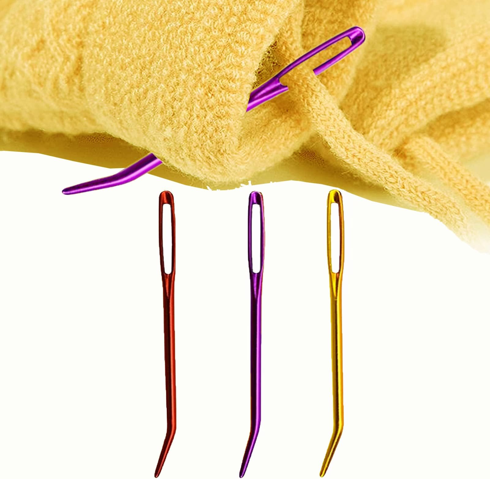 Prym Wool Needles, Grey,Blue, 10.9 x 4.9 x 0.02 cm : Amazon.co.uk: Home ...