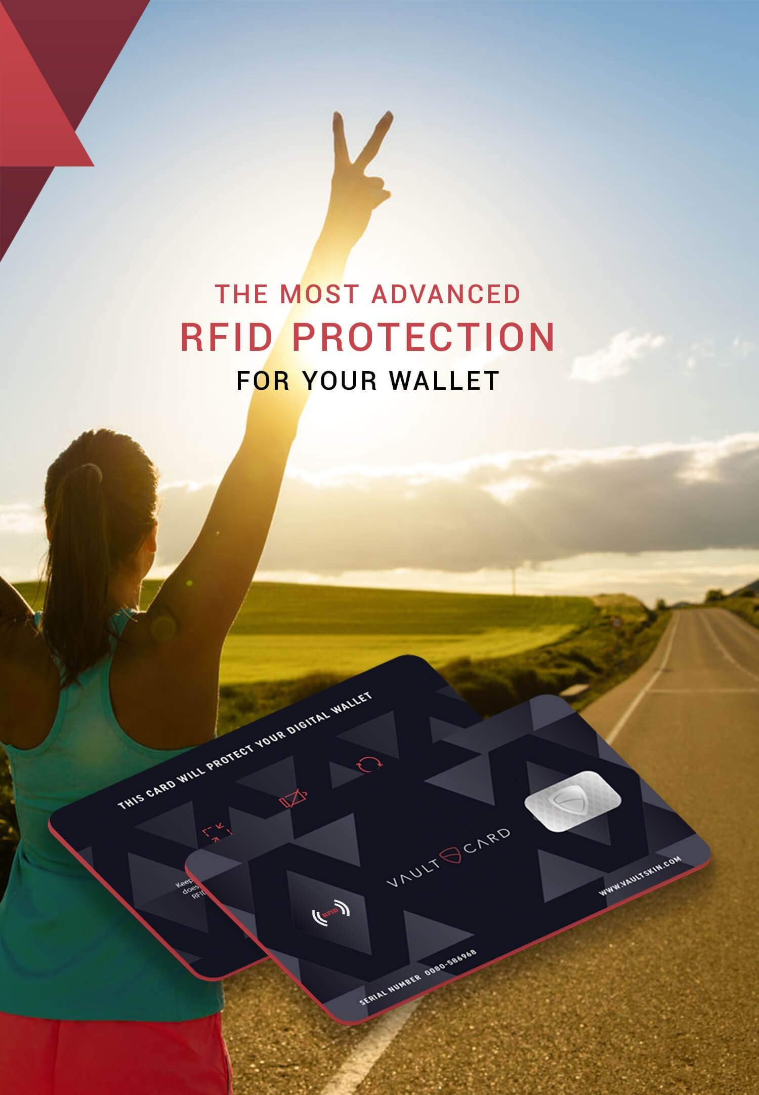 VAULTCARD - RFID Blocking & Jamming Credit & Debit Card Protection for ...