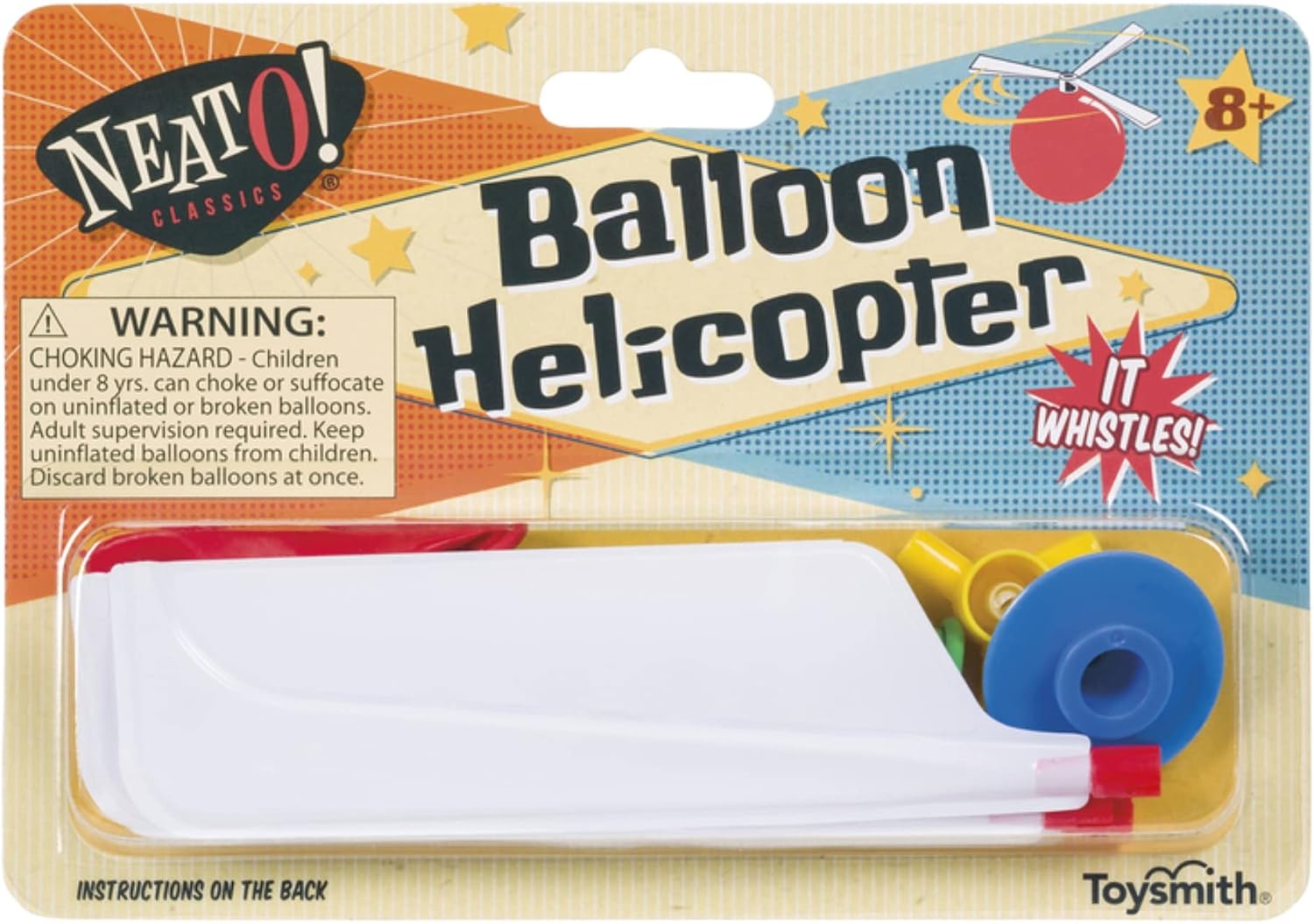 Amazon.com: Toysmith Balloon Helicopter : Toys & Games