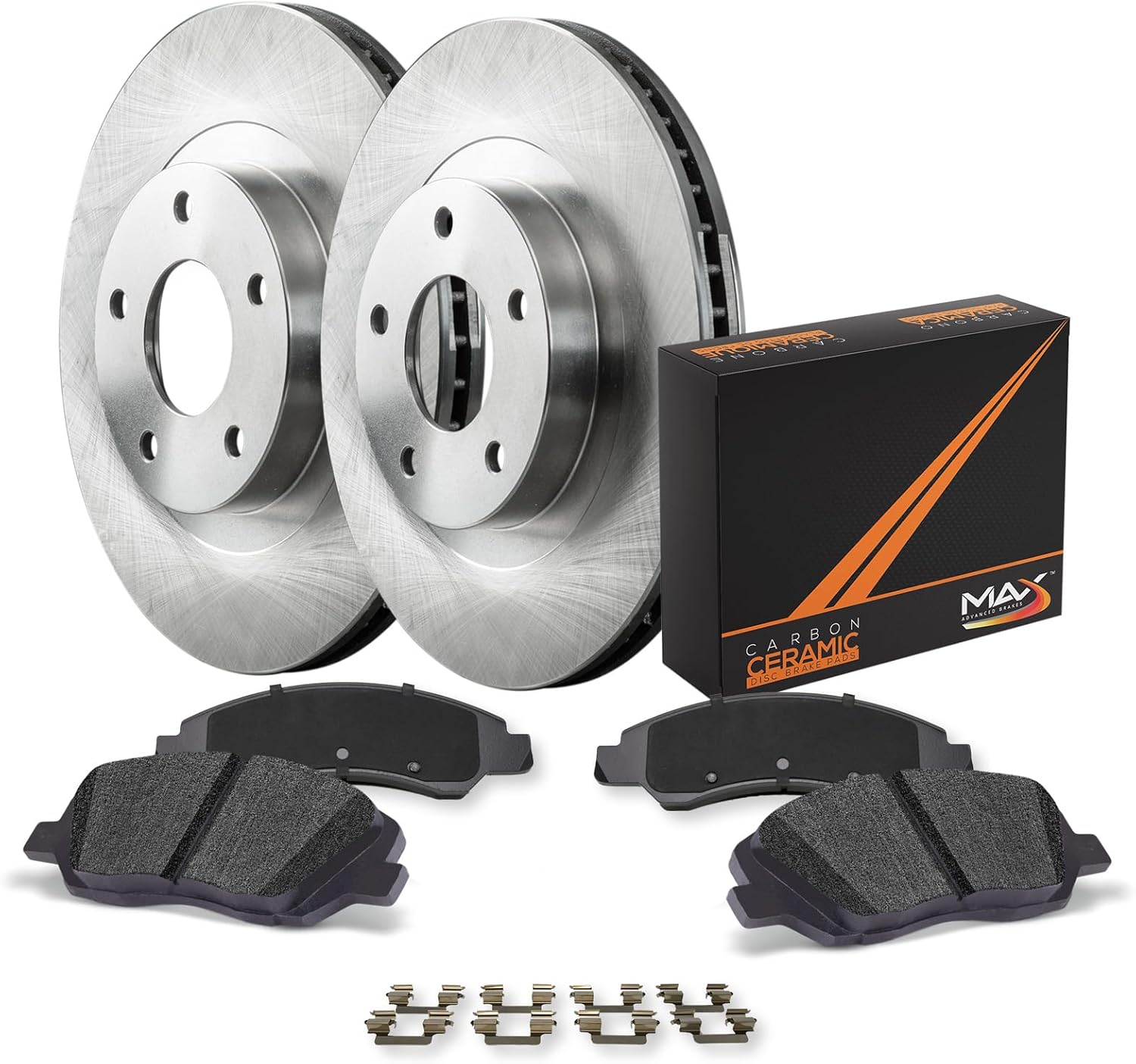 Max Advanced Brakes Front Brake Kit For 2006 2007 2008 2009 2010 2011 ...