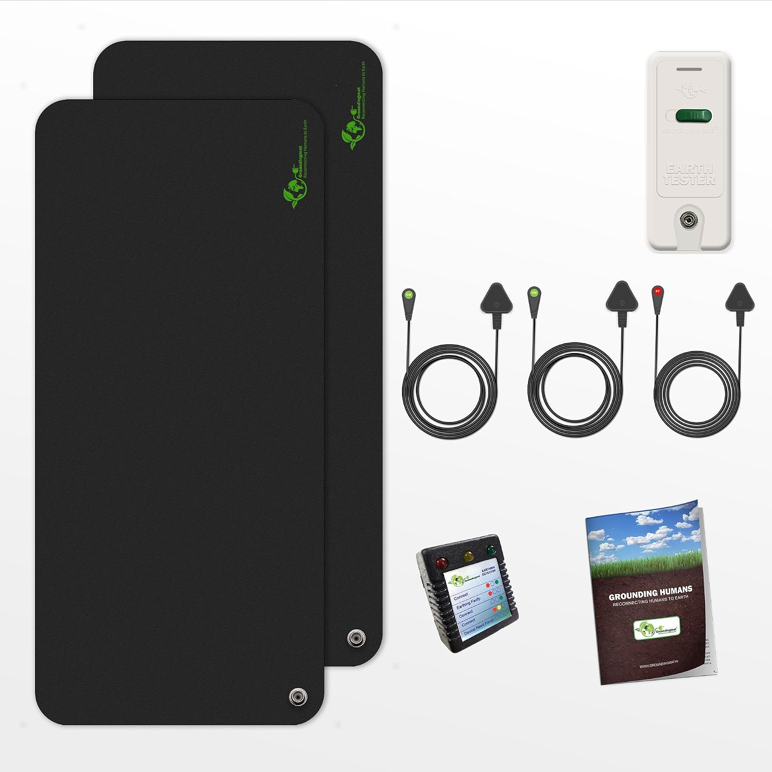 Universal Grounding Mat - (Couple Pack) - for Restful Deep Sleep ...