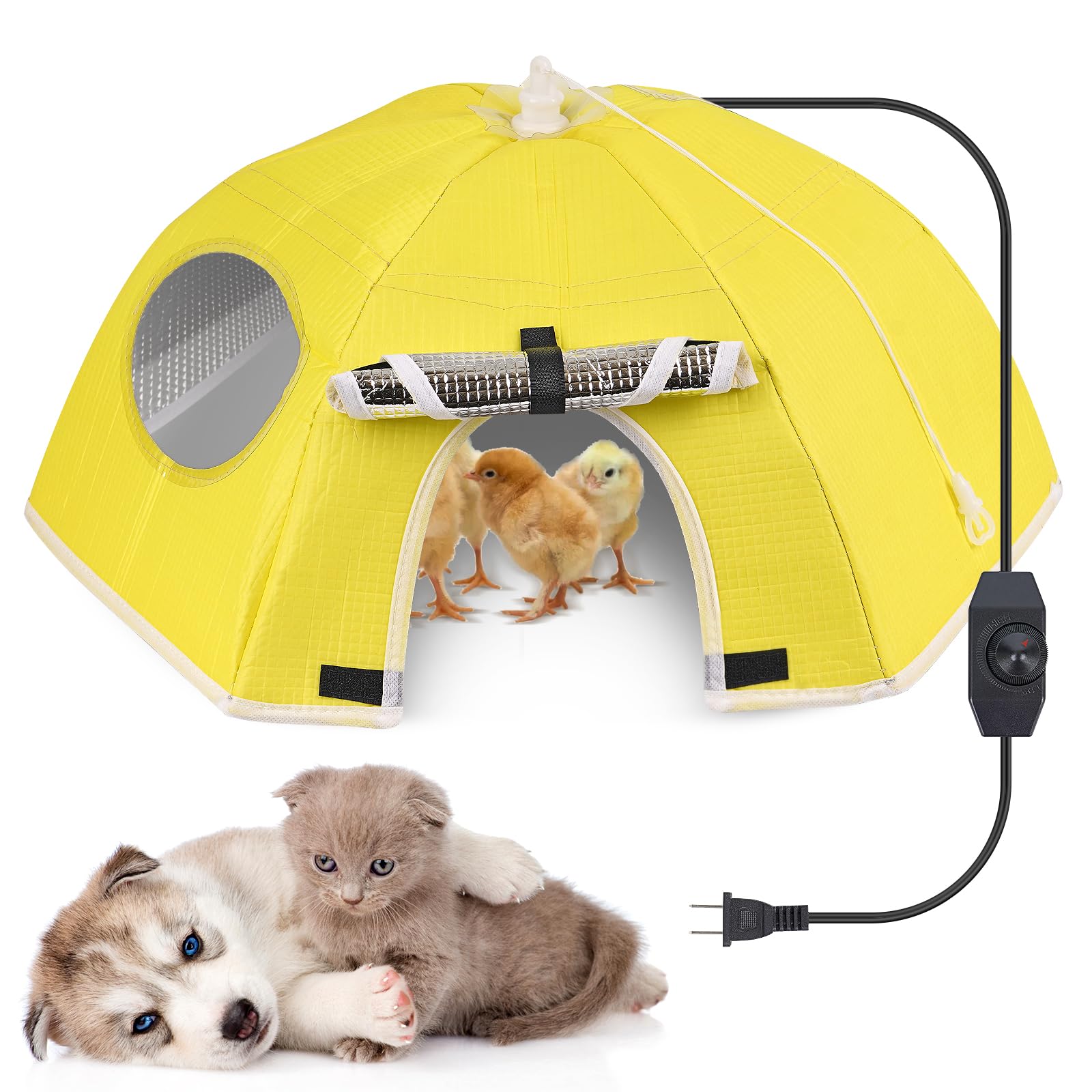 Amazon.com: OUJIMAI Chicken Brooder Chick Brooder Box Heating Plate ...