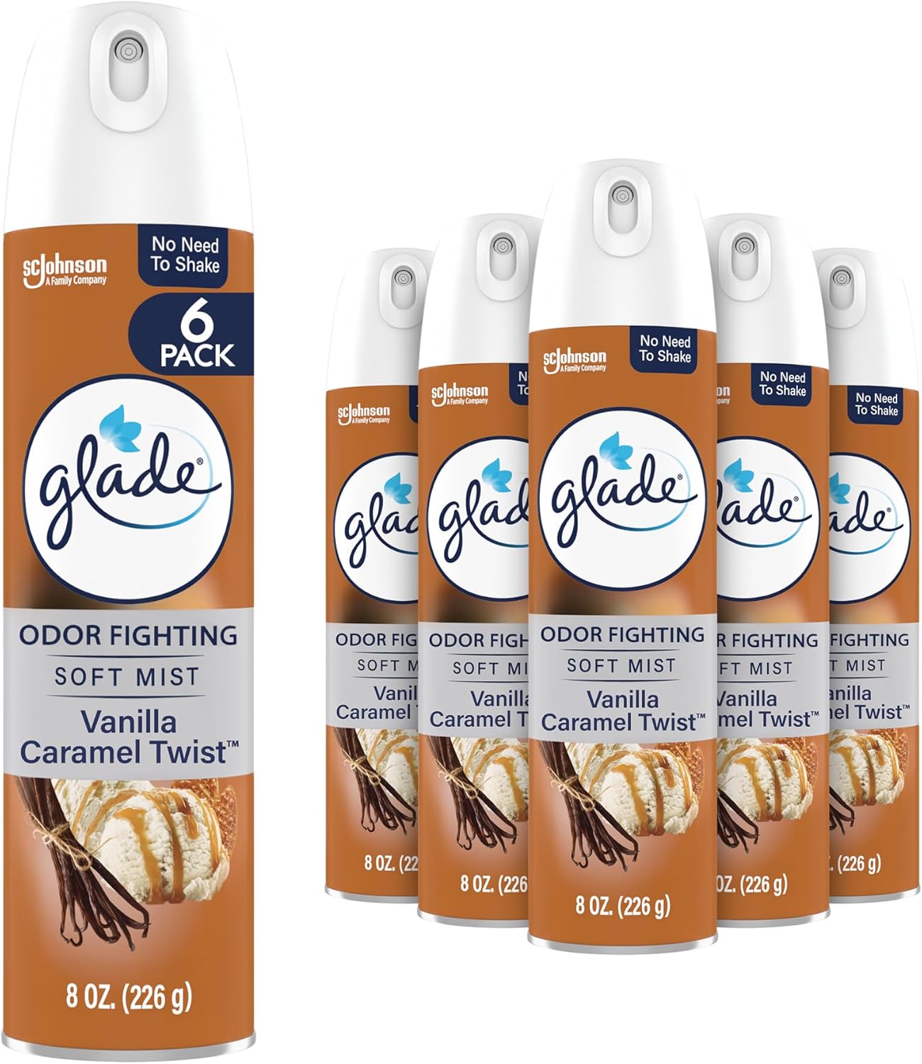 Amazon.com: Glade Air Freshener Room Spray, Vanilla Caramel Twist Scent ...