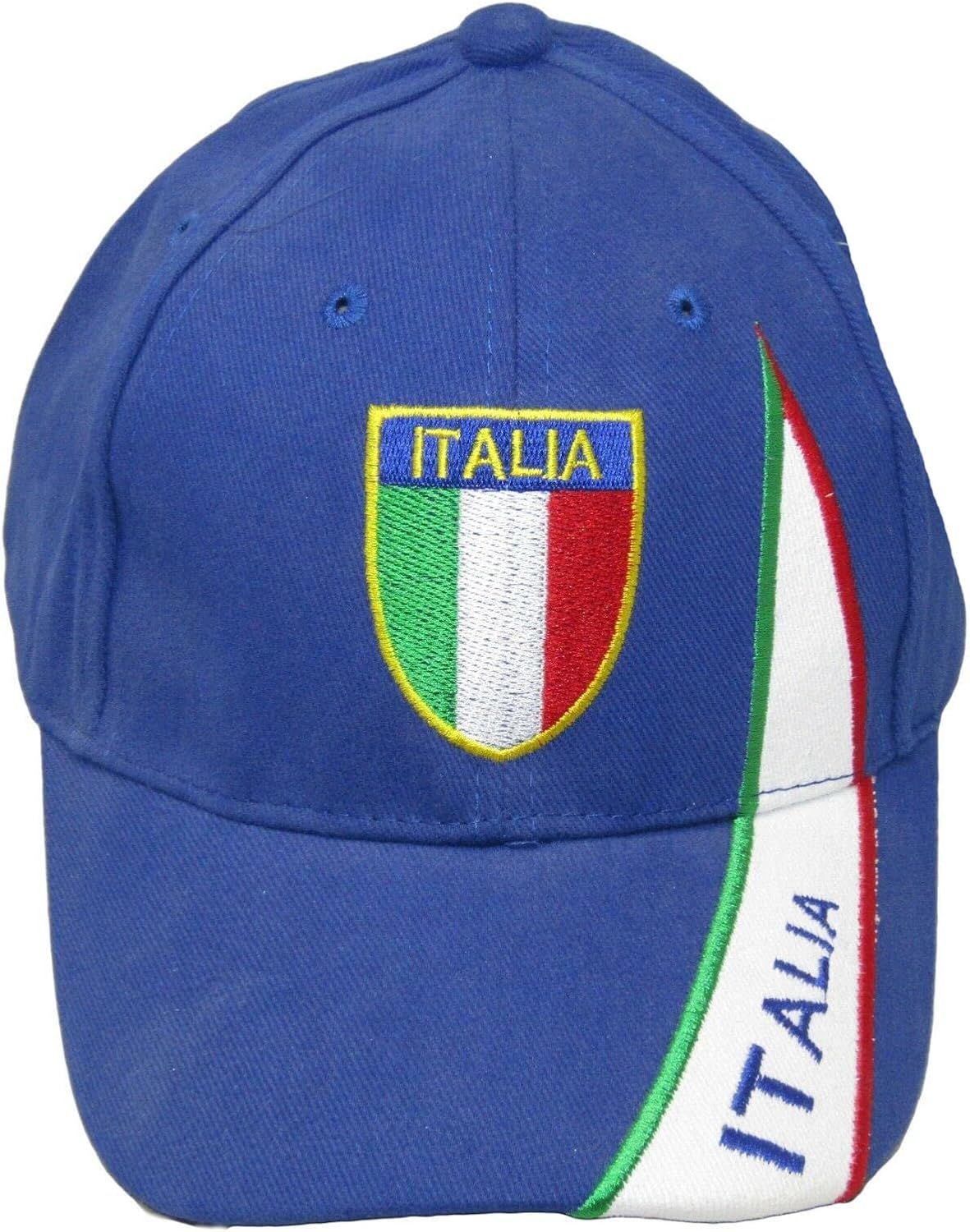 Amazon.com: Trade Winds Italia Italy Country Royal Blue Embroidered ...