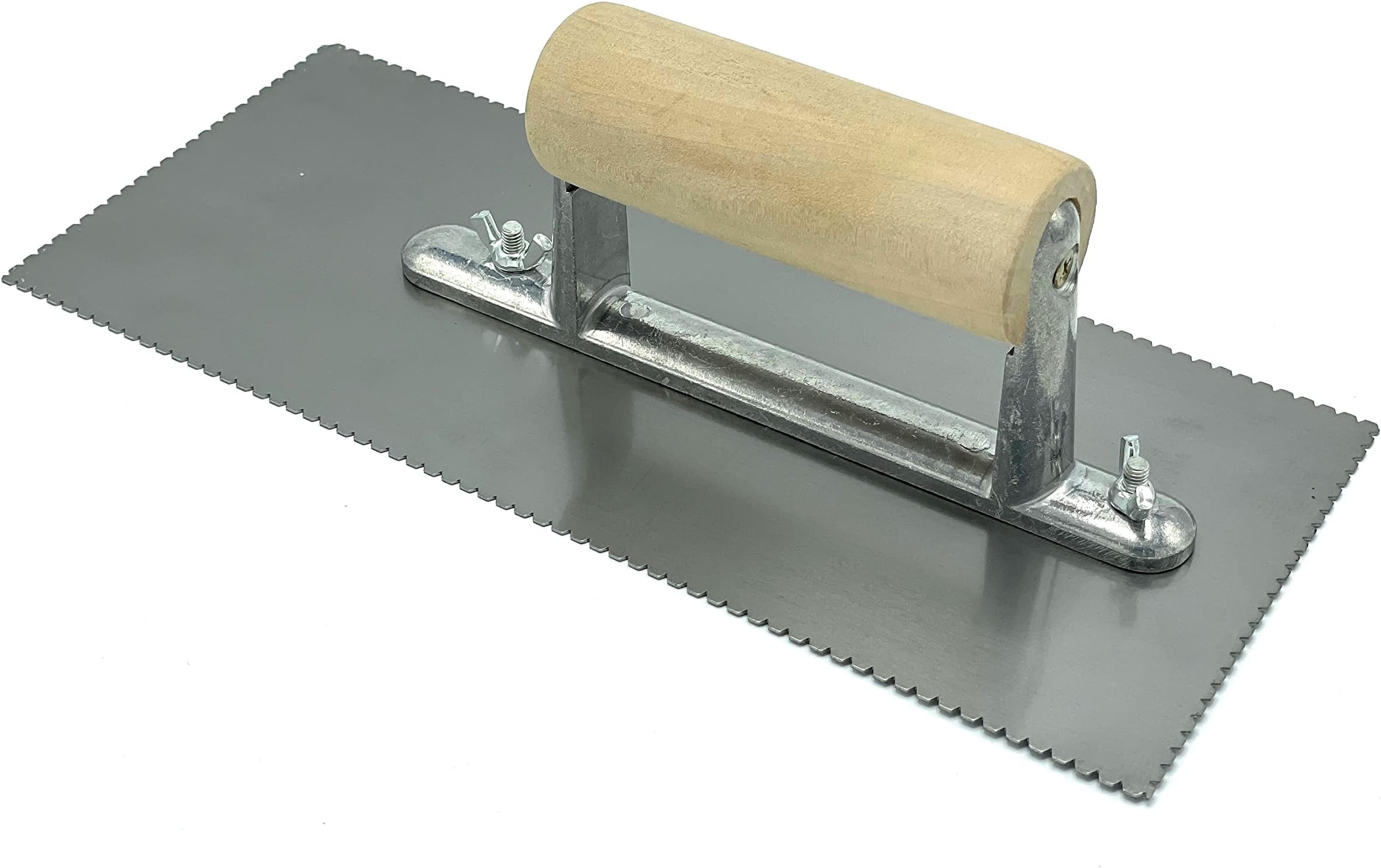 Adhesive notched trowel complete with 1.5 mm blade : Amazon.co.uk: DIY ...