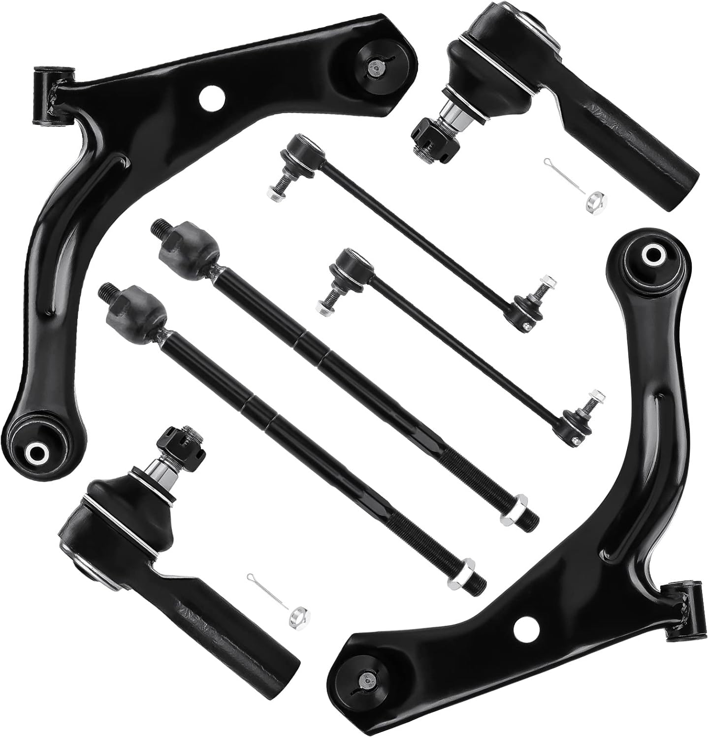 Amazon.com: 8PCS K80399 K80400 Front Lower Control Arm for Ford Escape ...