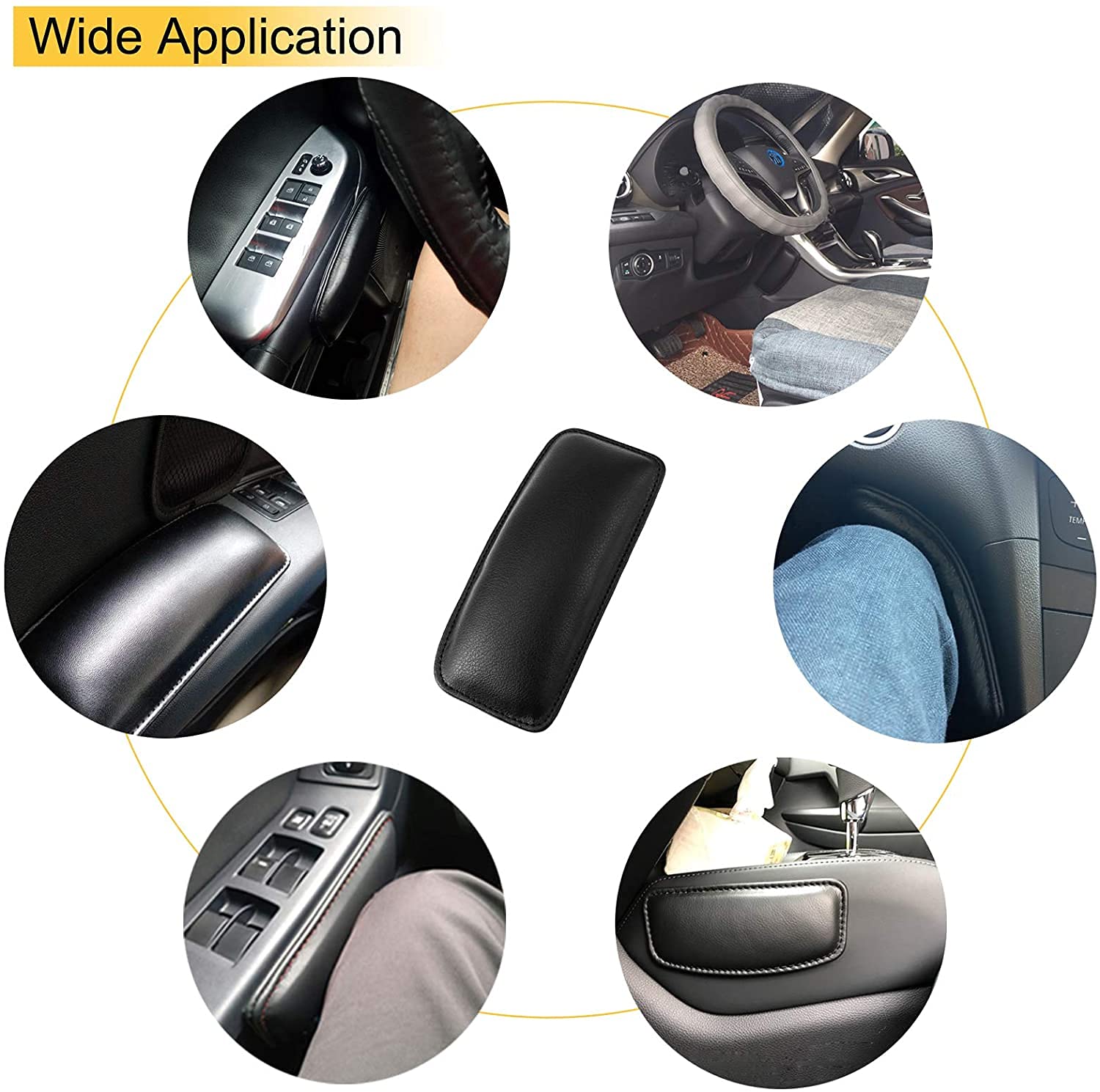 Knee Cushion Car Pad - Soft Memory Foam Knee Protection For Long Drive ...