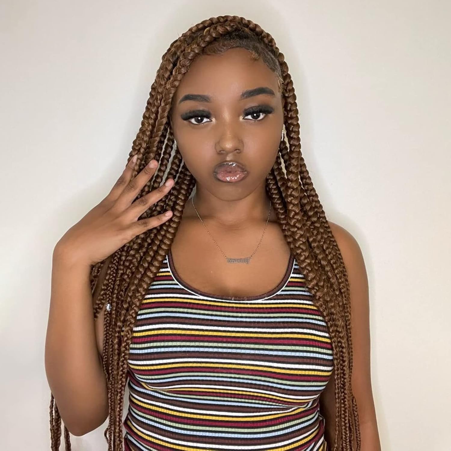 Amazon.com : DIFUNEE Pre-stretched Braiding Hair - 30 Inch 8 Packs ...