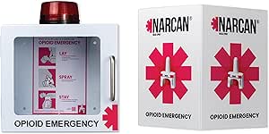 Amazon.com: NARCAN Nasal Spray Wall Unit Kit - Unit Includes Wall ...