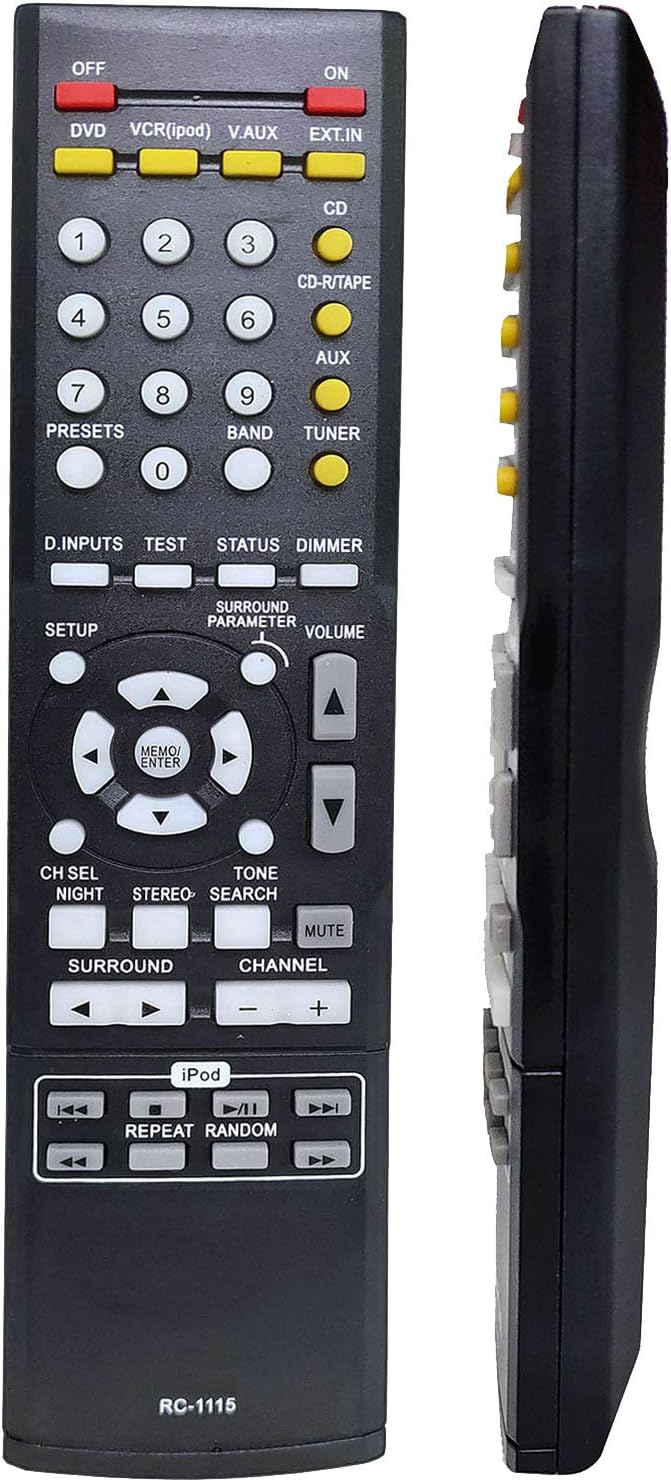 Amazon.com: PROROK New Remote Control Compatible for Denon AV Receiver ...