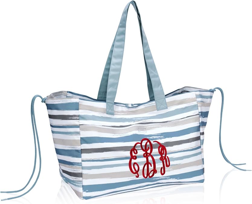 Amazon.com: Thirty One Soft Utility Tote in Brush Strokes - No Monogram ...