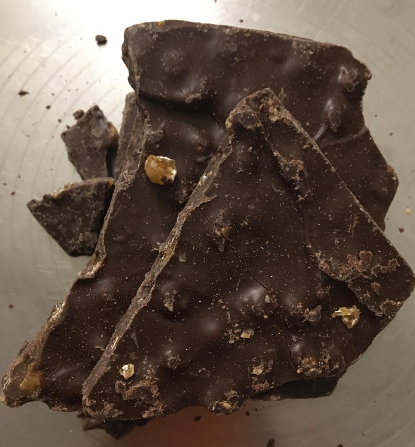 SMOOR Premium Roasted Almond Dark Chocolate Bark | 55% Cocoa Couverture ...