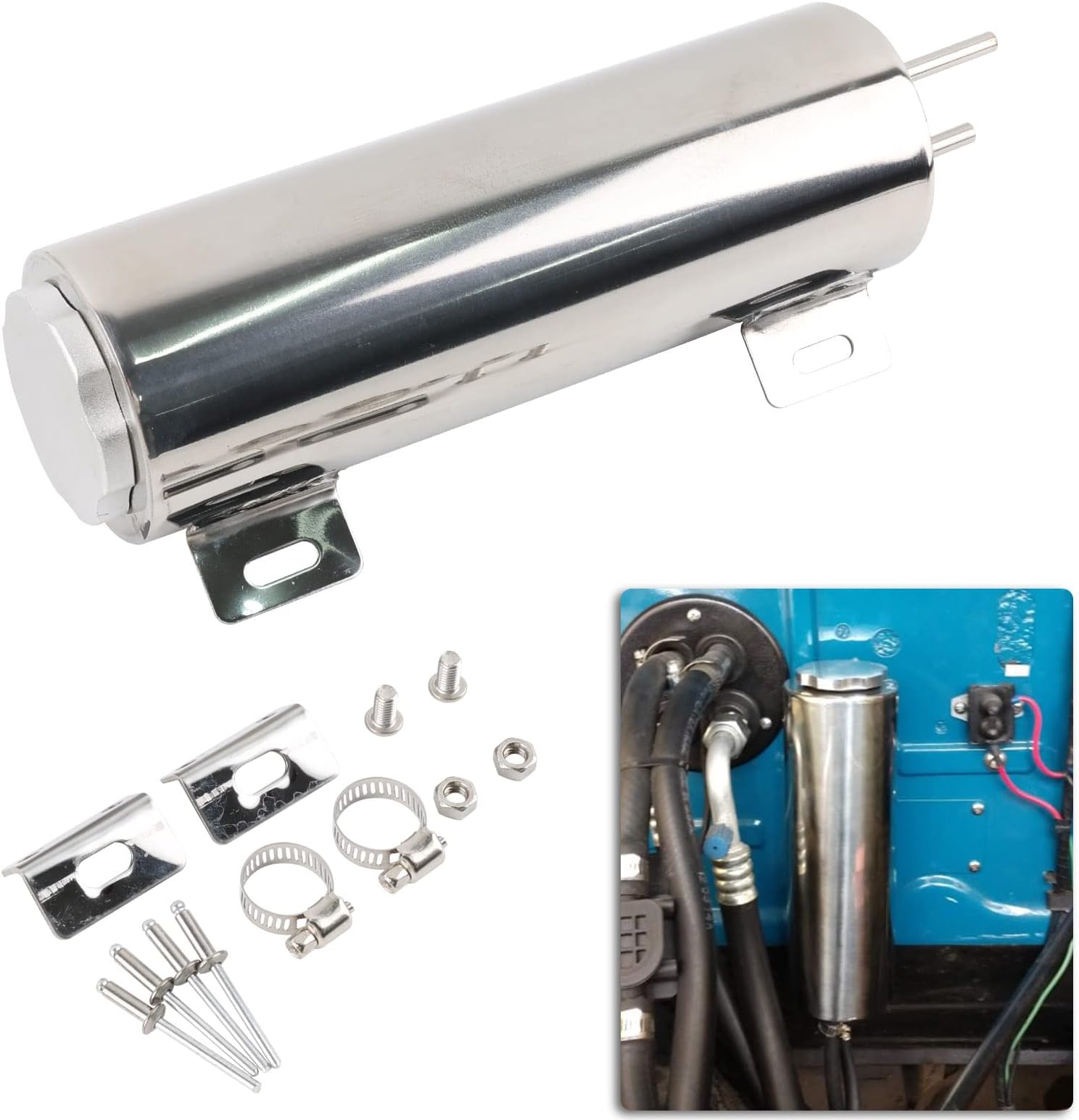 Amazon.com: 2.5L Coolant Radiator Overflow Expansion Tank Reservoir ...