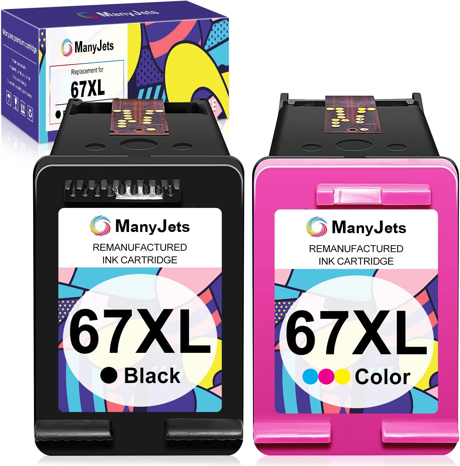Amazon.com: PANINK Remanufactured Ink Cartridge Replacement for HP ...