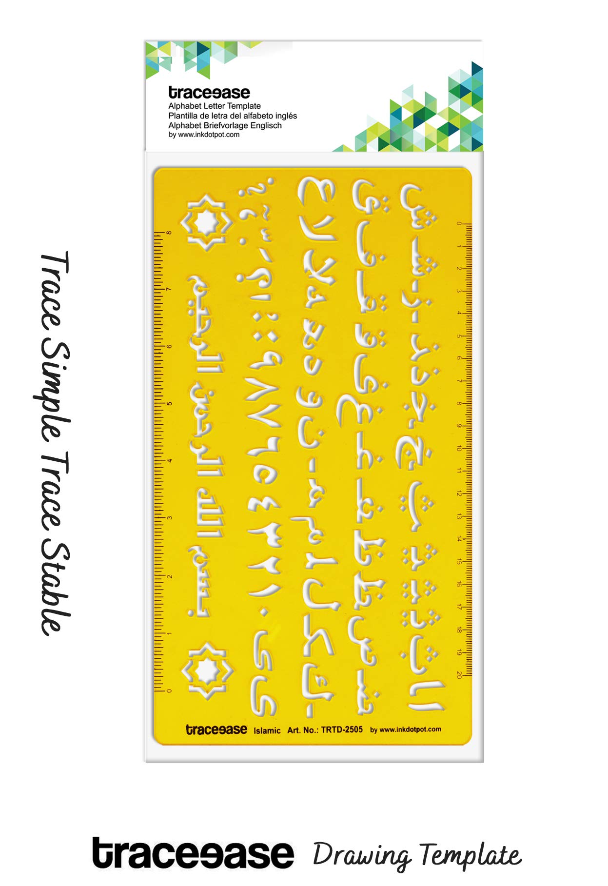 Snapklik.com : Islamic Alphabet Number Lettering Template Drafting ...