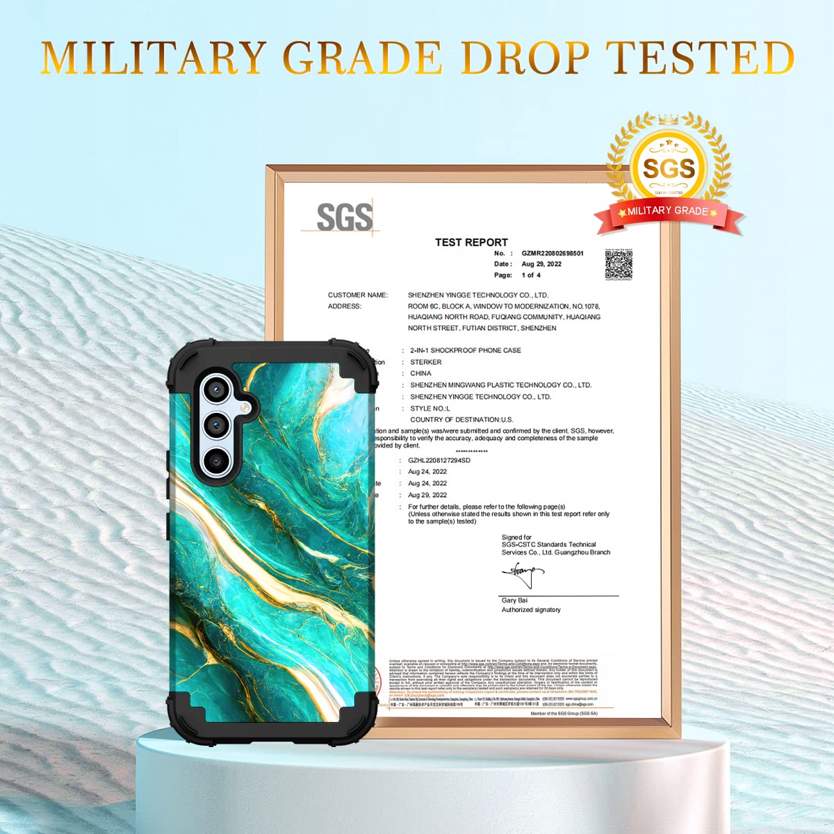 Snapklik.com : Hocase For Galaxy A54 5G Case, Heavy Duty Shockproof ...